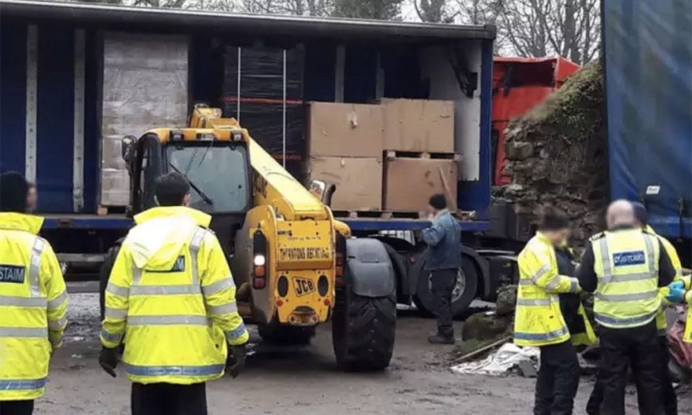 Black market cigarette factory dismantled close to Co Armagh border ...