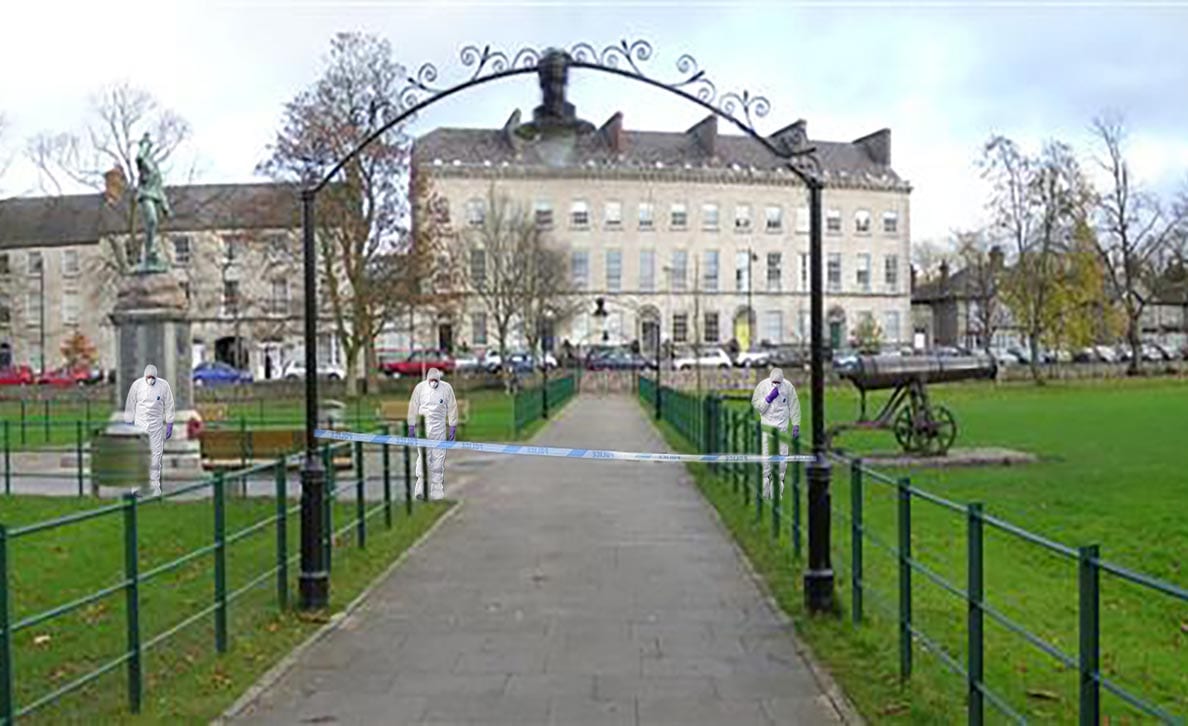 Public to be barred from Armagh’s Mall as specialists cordon off area ...