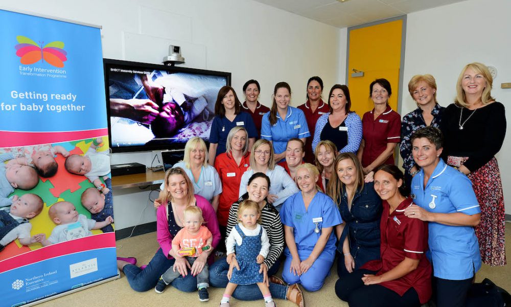 Watch: Local mums help launch Southern Trust maternity services video ...