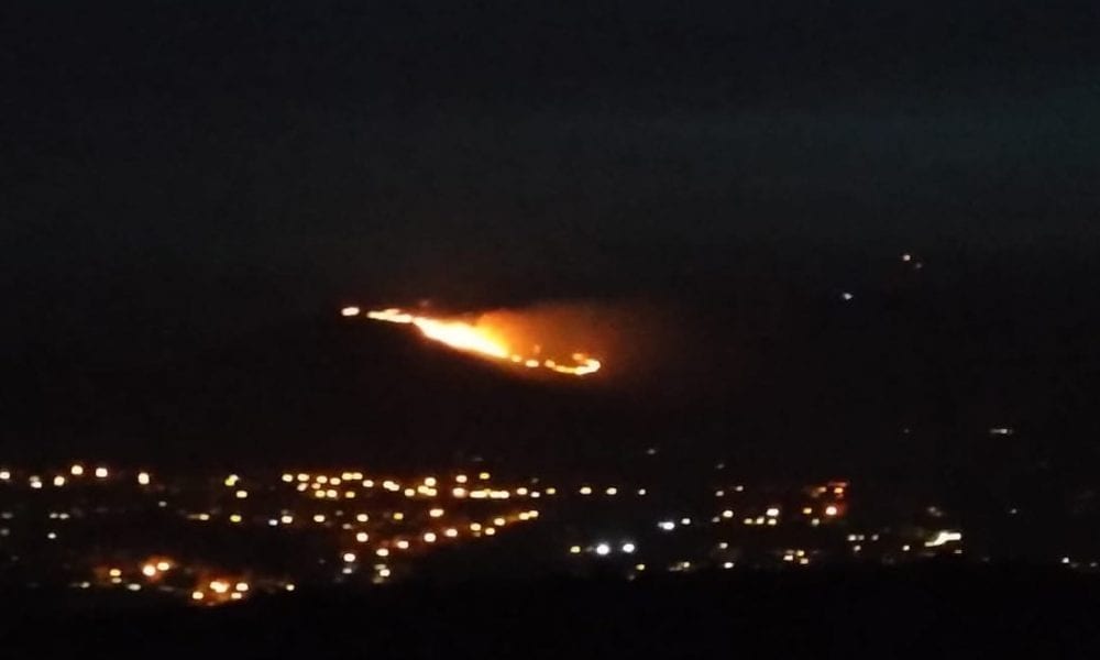 Firefighters tackling huge blaze at Bernish Viewpoint in south Armagh ...