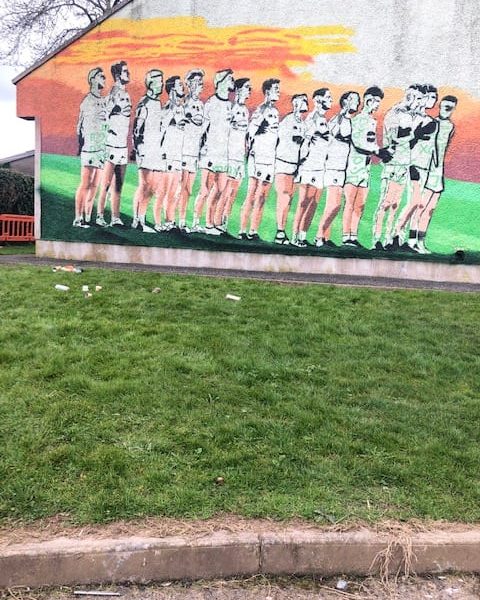 Meet the Co Armagh street artist behind city’s stunning new County GAA ...