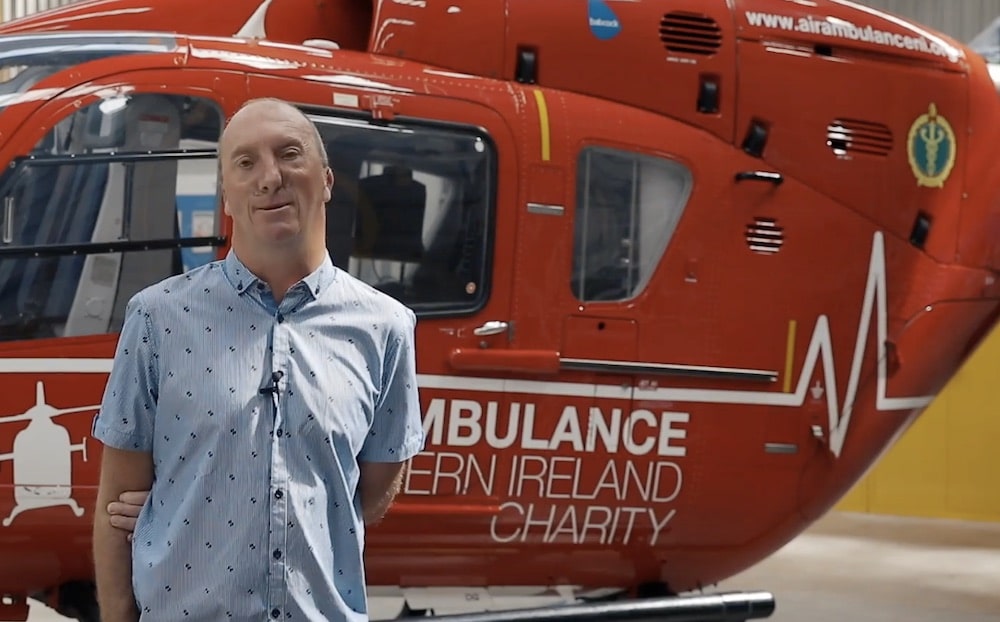 Watch: Well-known bin lorry driver explains how Air Ambulance saved his ...