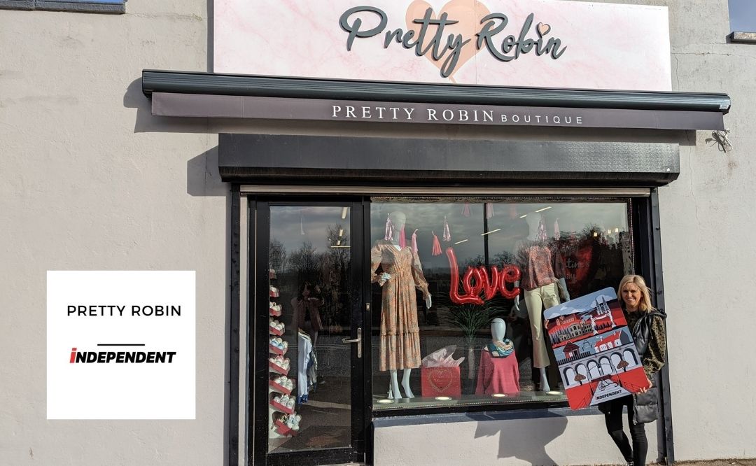 10% off at Pretty Robin Aughnacloy with the Independent Card – Armagh I