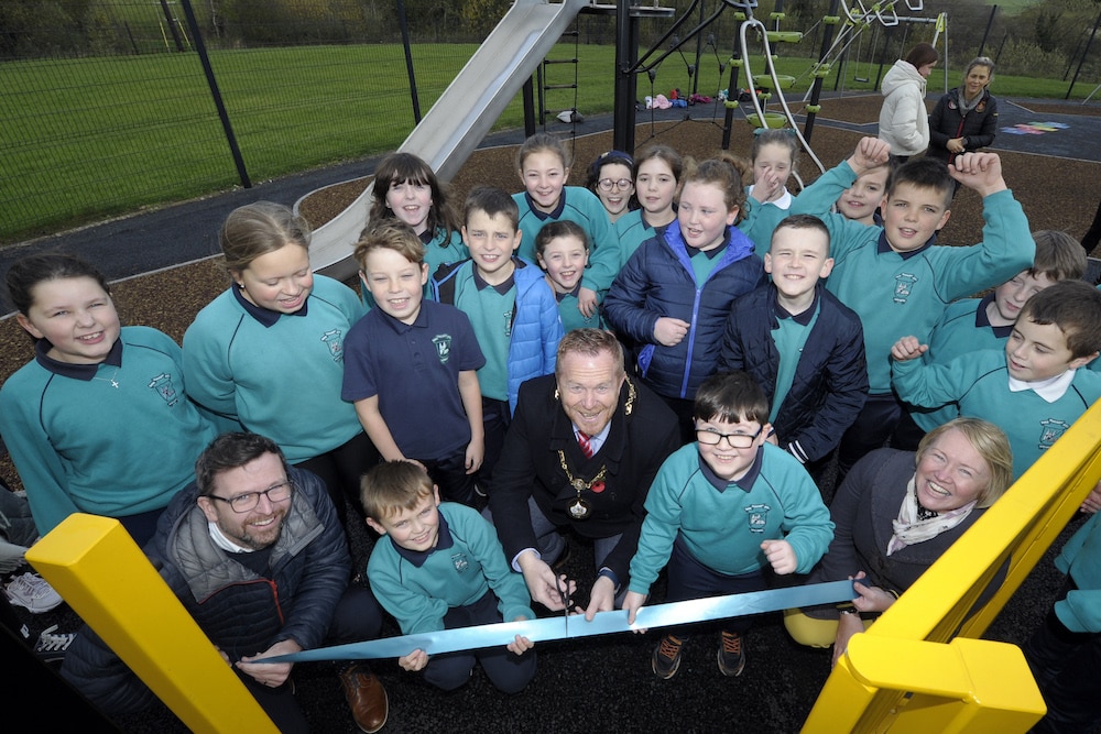 In Pictures: Playtime declared at new Drumbreda play park in Armagh ...