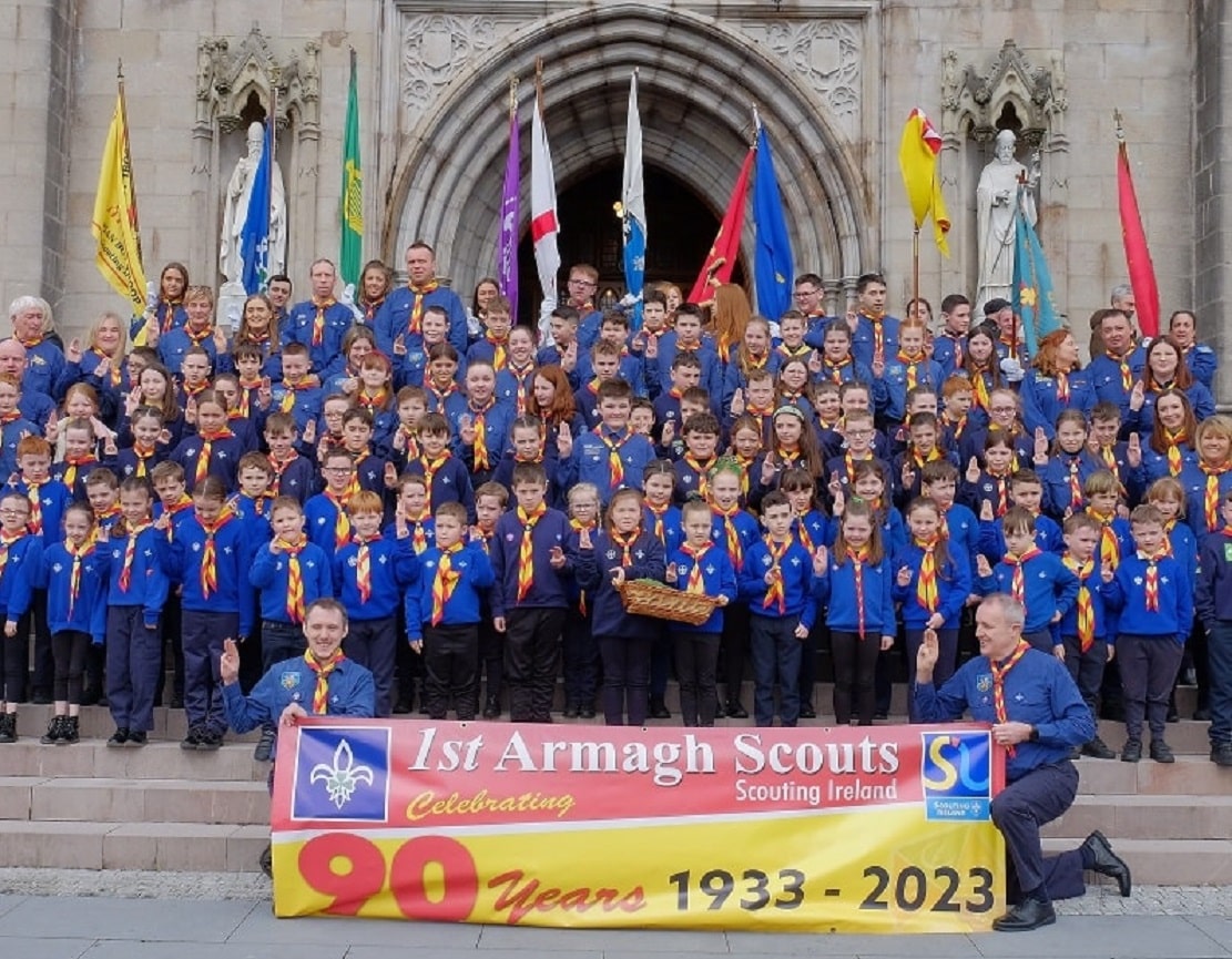 Scouts mark 90 years in Armagh with fundraising events for two ...