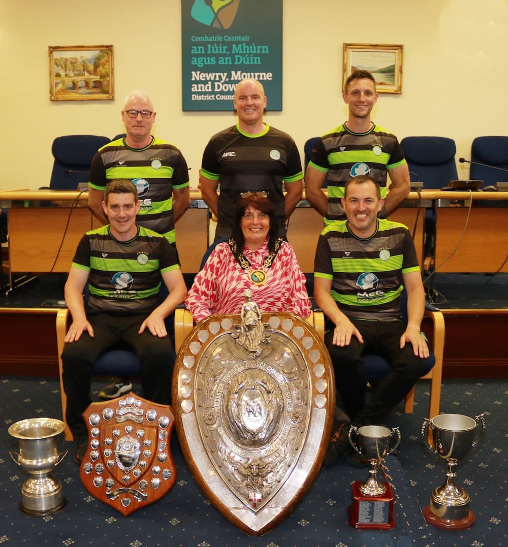 Recognition for Cleary Celtic FC’s remarkable five-trophy haul – Armagh I